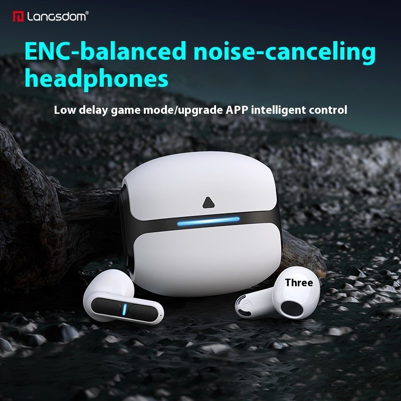 Tai nghe Bluetooth Langsdom Theta Giảm tiếng ồn Bluetooth 5.3 Hi Res ...