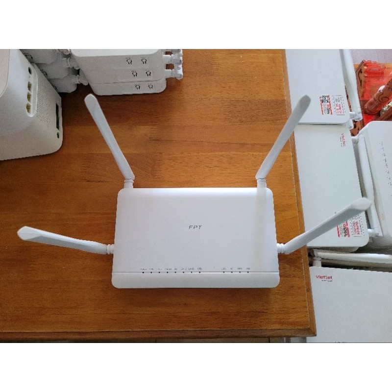 Modem GPON ZTE F6600P WIFI 6 AX3000GZ THAY THẾ MODEN CHO FPT | Shopee ...