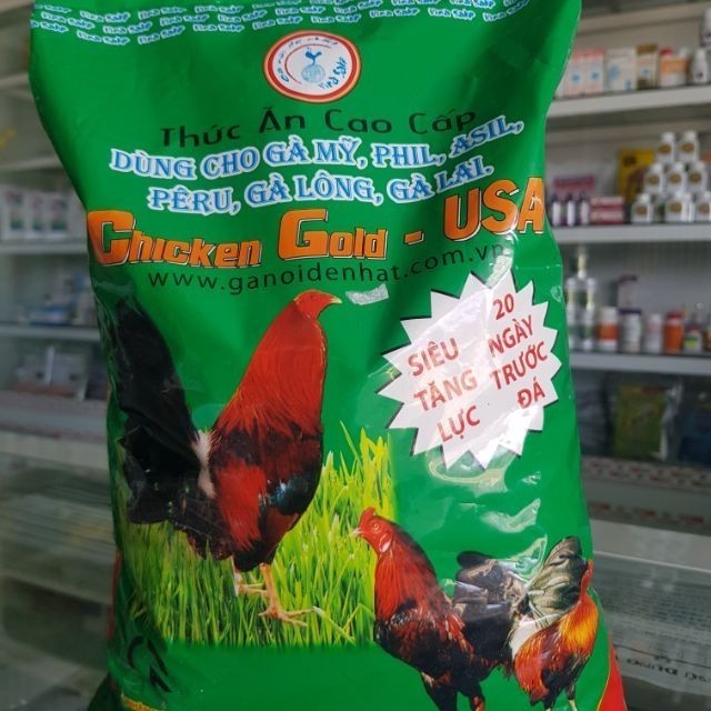 Cám gà đá Chicken gold dùng cho gà mỹ cám gà nòi | Shopee Việt Nam