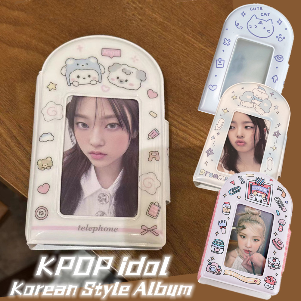 32 Khe Cắm Hàn Quốc Dễ Thương Con Chó Con Album Ảnh Có Khóa 3 Inch Thần Tượng Photocard Bộ Sưu ...