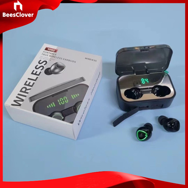 Beesclover 1 Cặp Tai Nghe Không Dây Tương Thích Bluetooth Màn Hình Lớn ...