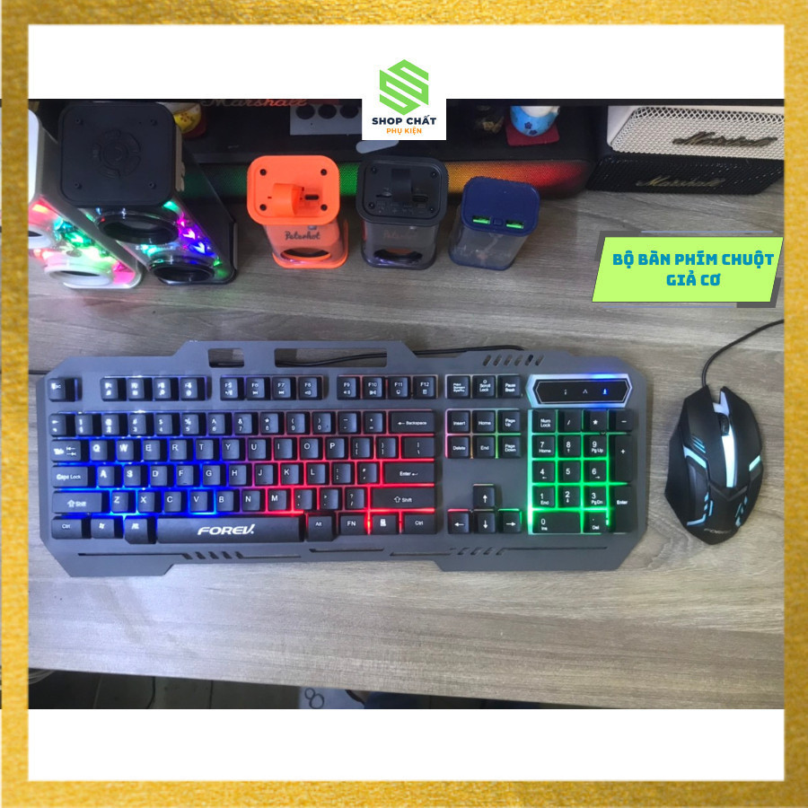 Bộ bàn phím chuột gaming Q307, combo phím chuột có dây chơi gaming ...