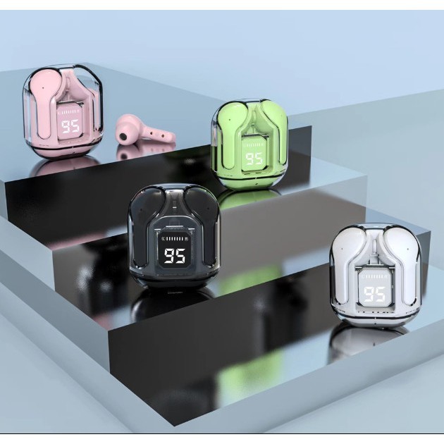 Tai nghe Bluetooth KY8 Ultrapods Max cảm ứng, siêu nhỏ gọn, có mic đàm ...