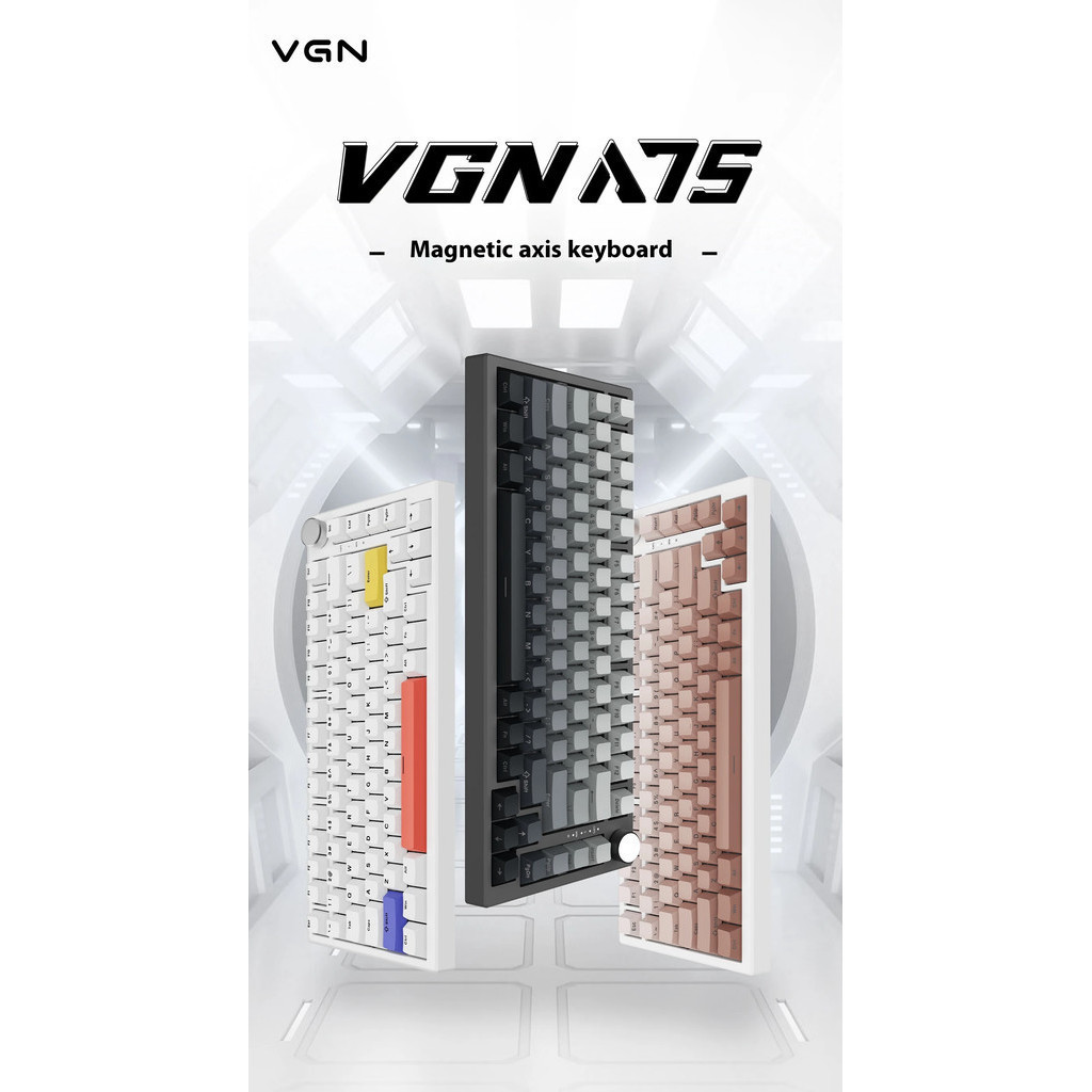 Bàn phím cơ Gaming VGN A75 Rapid Trigger | Led RGB | Gasket Mout | Hotswap | Layout 75 | Shopee ...