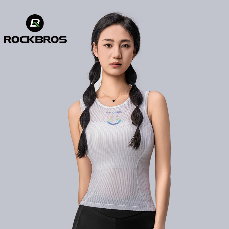 [Fulfilled by Shopee]Rockbros Nữ Đi Xe Đạp Áo Vest Mùa Hè Mỏng Đi Xe Đạp Lớp Đế Thoáng Khí Không ...