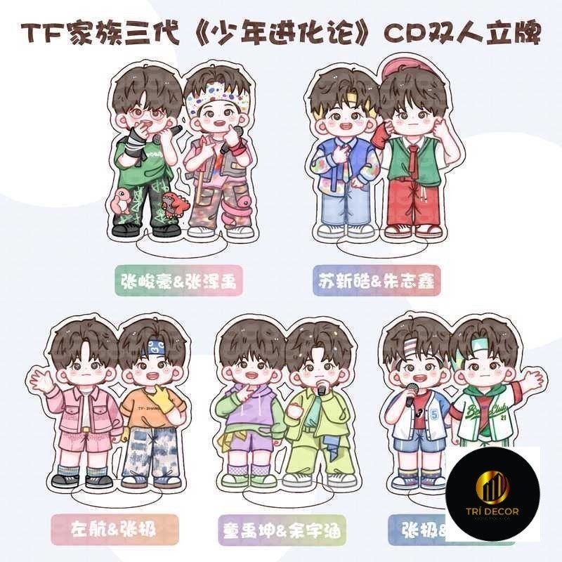 Móc khoá chibi CP TF Gia Tộc F3 5cm | Shopee Việt Nam