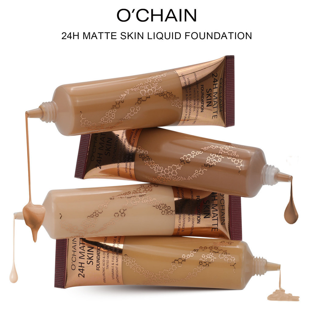 Matte Liquid Foundation Chống thấm nước Không dầu lâu trôi Hydrating ...