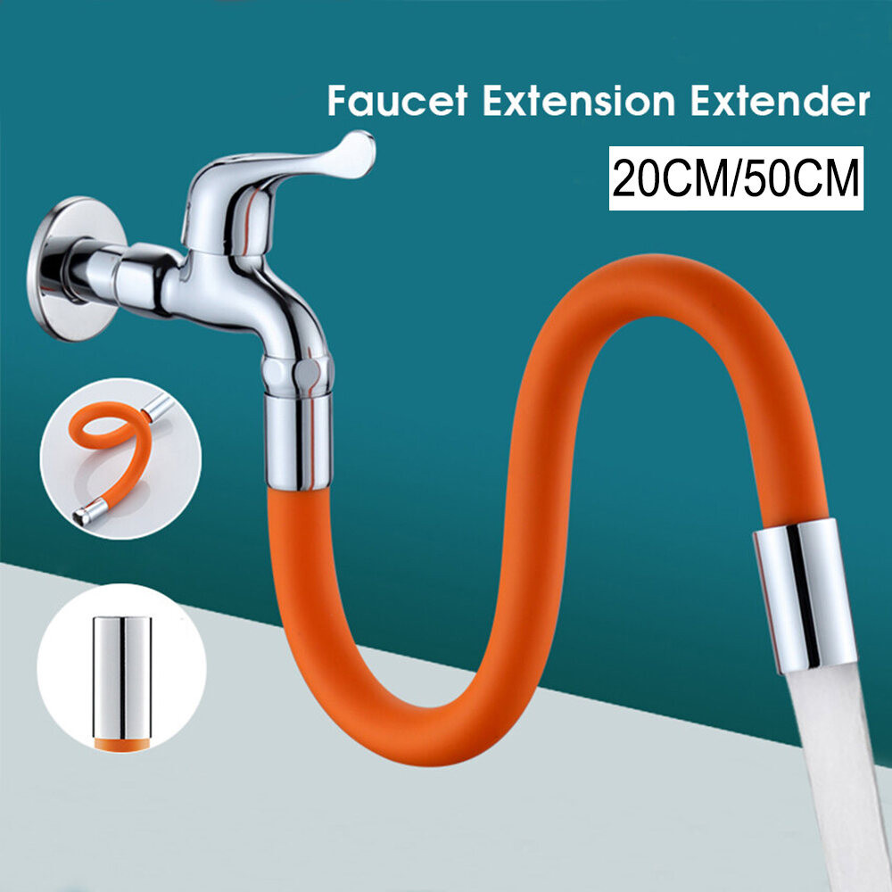 Ống nối vòi nước linh hoạt xoay 360 theo mọi hướng, nước chảy thành dòng, vòi nước dài 20/30 ...