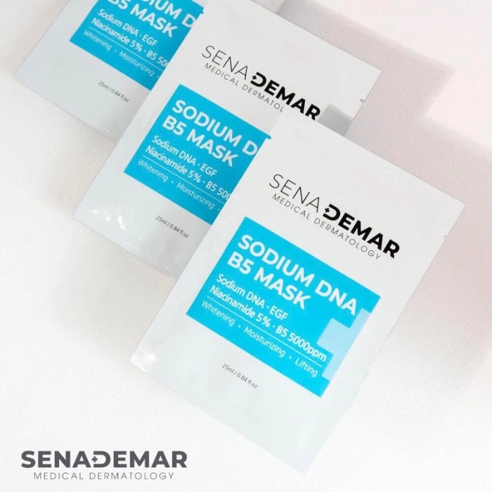 Mặt Nạ Sena Derma Sodium DNA B5 Hàn Quốc Cấp Ẩm, Phục Hồi 1 Miếng 25ml ...
