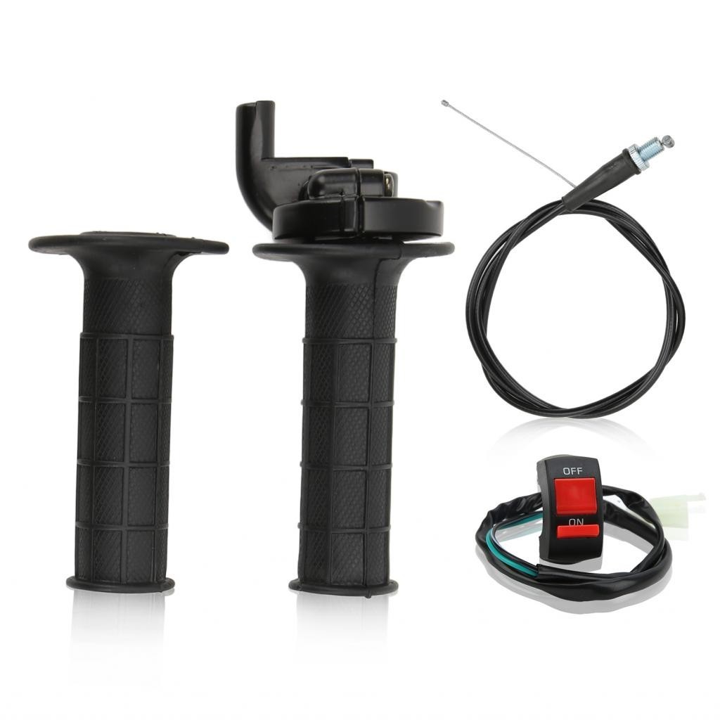Nea 7/8in Accelerator Handle Grip Easy Installation Kill On Off Switch ...