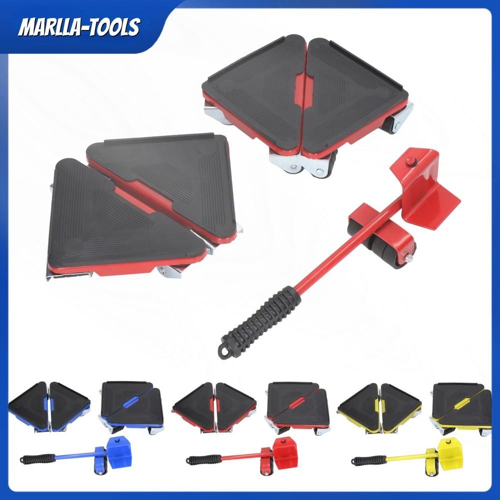 MARLLA-Tools Bộ 5 Đồ Nâng Nội Thất Mover Bánh Xe Đa Năng Dolly Chịu Lực ...