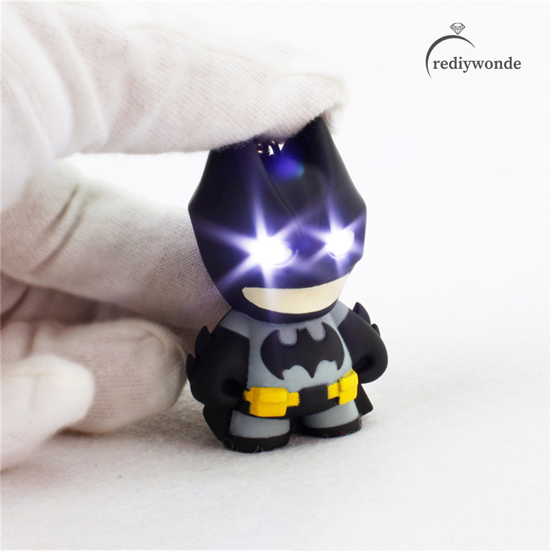 [Ap] Móc khóa Batman mới đến Móc khóa Led có âm thanh Đèn pin móc khóa ...