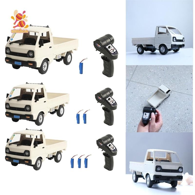 Simhoa WPL D12 Mini RC Truck 1 / 16 4WD Mô Phỏng Chải 130 Động Cơ 4WD ...