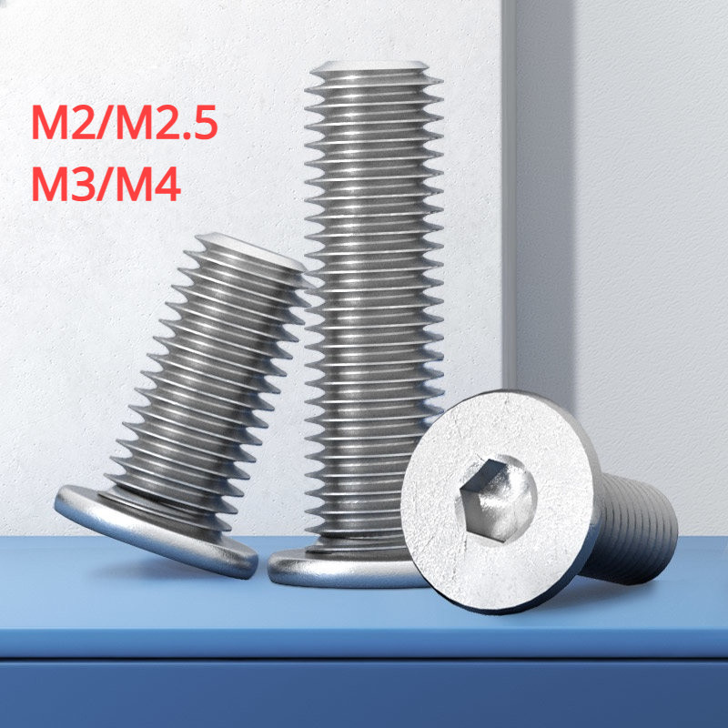 [Ymh1] M2 / M2.5 / M3 / M4 Vít Bulông đầu chỏm cầu inox304, bulong đầu ...