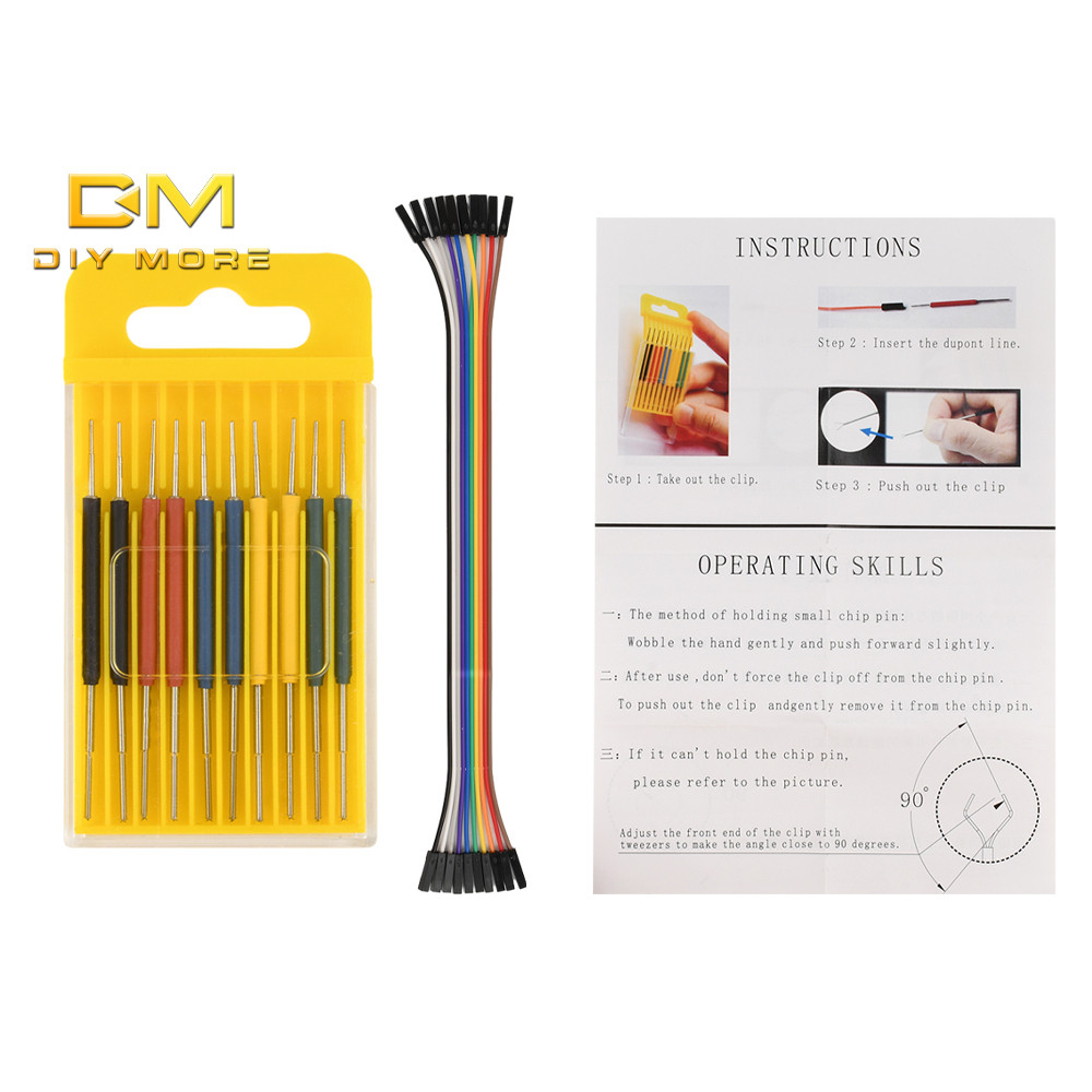 Diymore 10 CHIẾC Chip Đa Năng Micro Tích Hợp Mạch Kẹp IC Kẹp Kiểm Tra ...