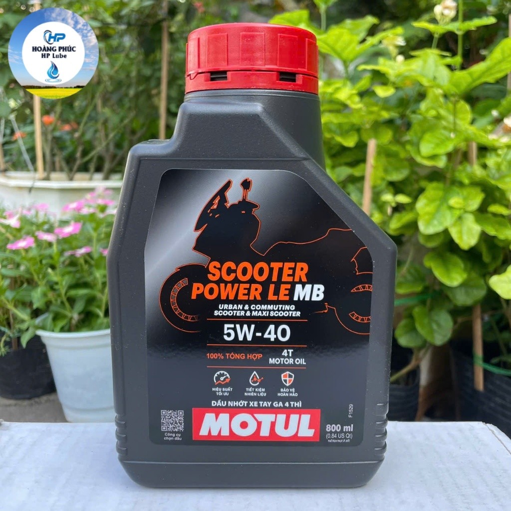 Nhớt Motul Xe Tay Ga Scooter Power LE 5W40/Expert 10w40 + Nhớt Lap/Hộp ...