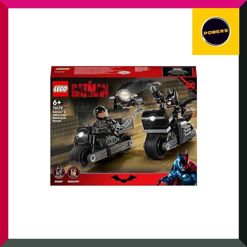 LEGO Super Heroes Batman(TM) & Selina Kyle(TM) Motorcycle Chase 76179 ...