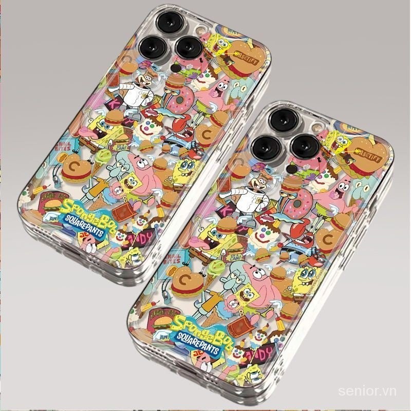 Bộ sưu tập phim hoạt hình SpongeBob SquarePants Vỏ điện thoại iPhone ...