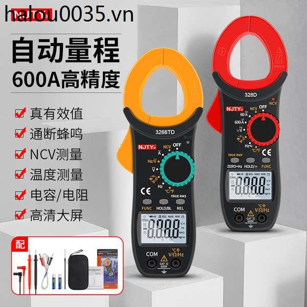 Tianyu Kẹp Đồng Hồ Vạn Năng 3266TD AC DC Ampe Kế Loại Kẹp Đồng Hồ Điện Sửa Chữa Kẹp Nhiệt Độ ...