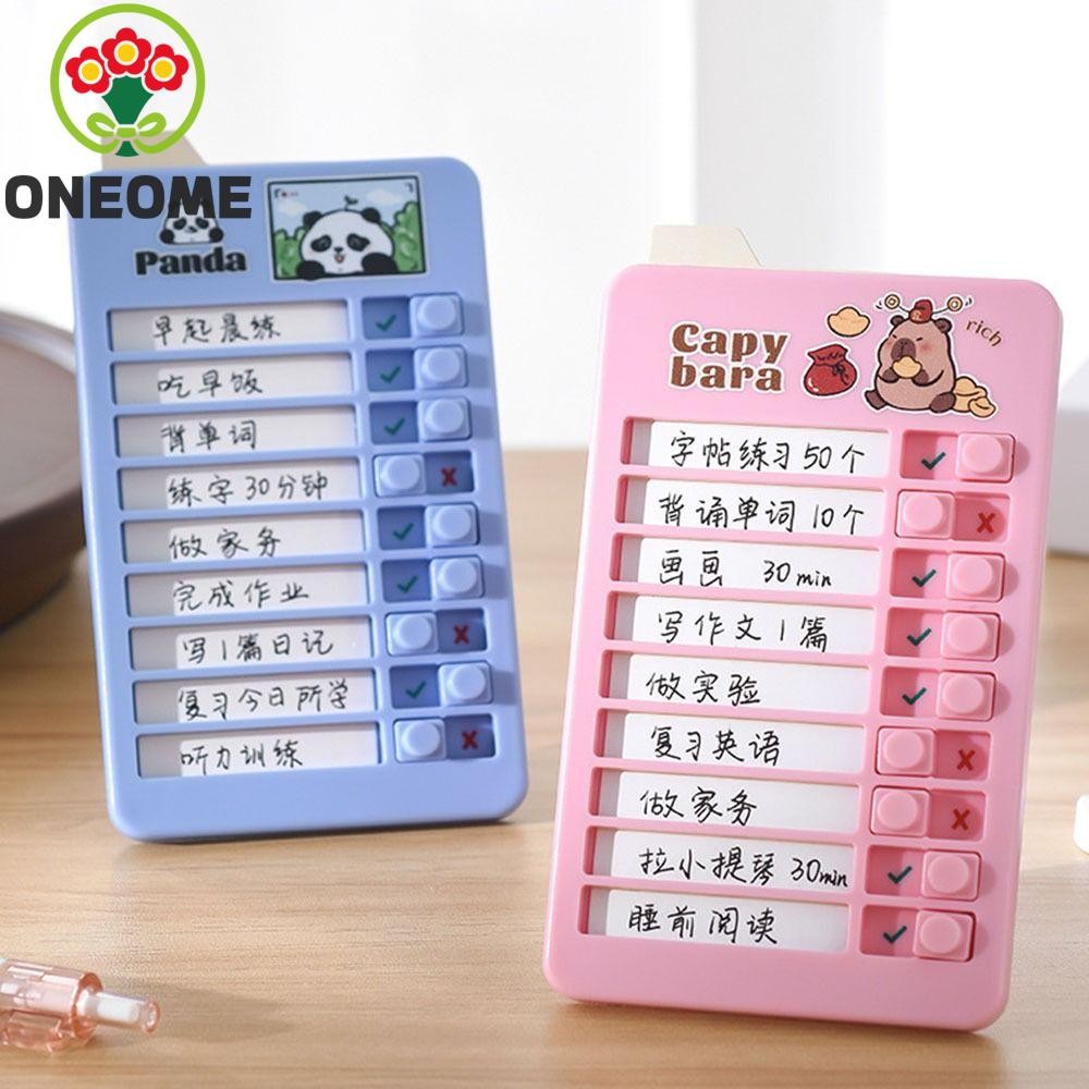 Oneome Bảng lập kế hoạch nhiệm vụ hàng ngày Hợp xướng Danh sách kiểm ...