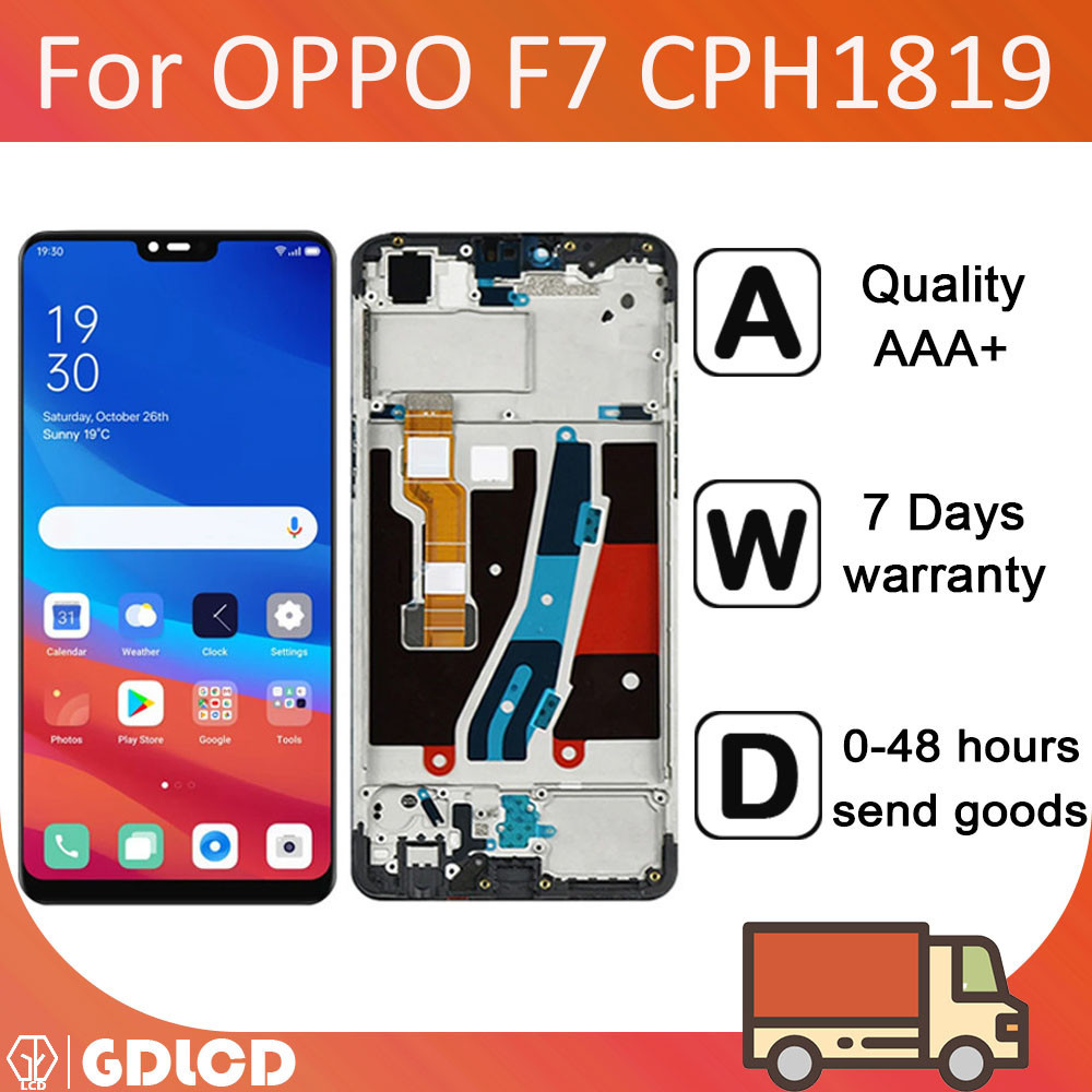 Dành Cho OPPO F7 LCD CPH1819 Màn Hình Hiển Thị Bộ Số Hóa Cảm Ứng Thay ...