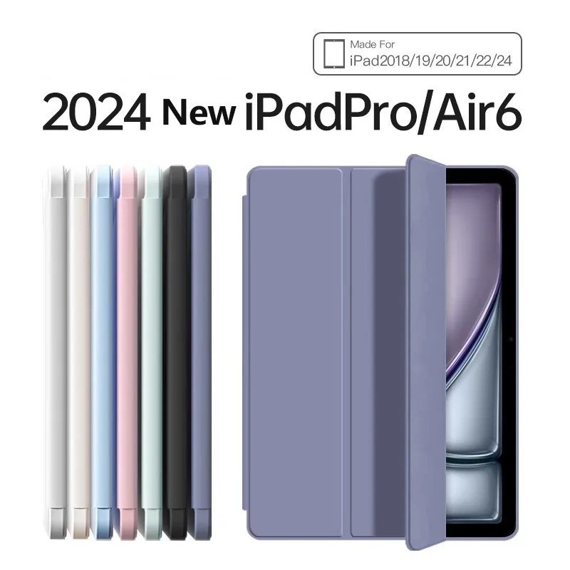 Ốp Da Cho iPad Air6 2024 11 13 inch M2 AIR 13 A2903 A2898 pro 11 M4 pro ...