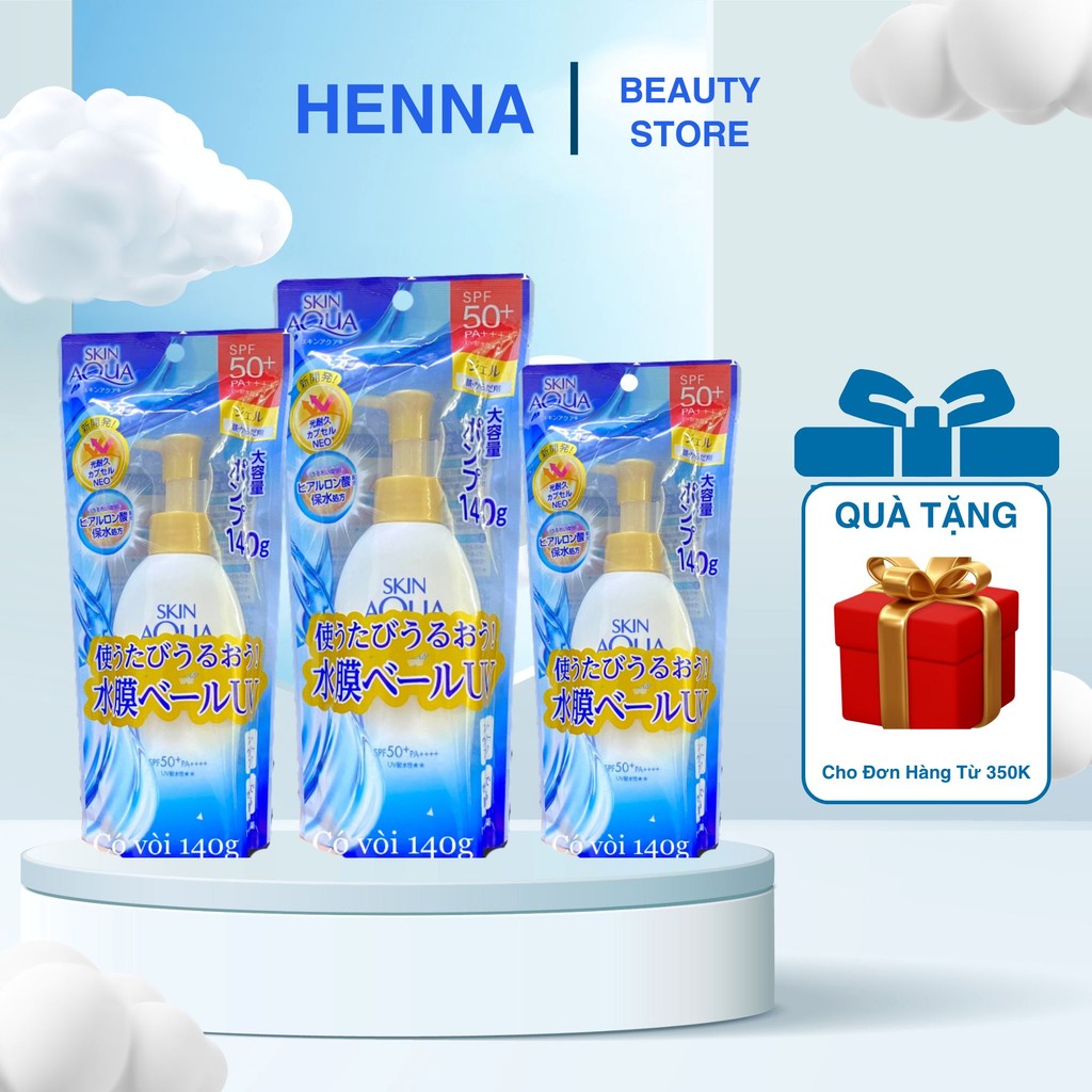 (Mẫu mới 2025) Kem chống nắng Skin Aqua Super Moisture Gel SPF50+/PA++++ - 110g/140g | Shopee ...