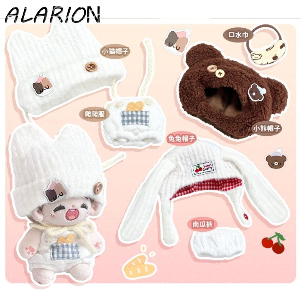 Quần áo búp bê ALARION 10cm, Dress Up Endless Cream Series Mũ búp bê Labububububuku, Quần áo ...