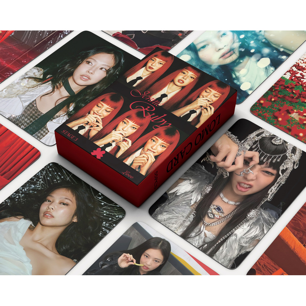 Kpop 55 Cái / hộp JENNIE Photocards NHƯ JENNIE KPOP LOMO Card | Shopee ...
