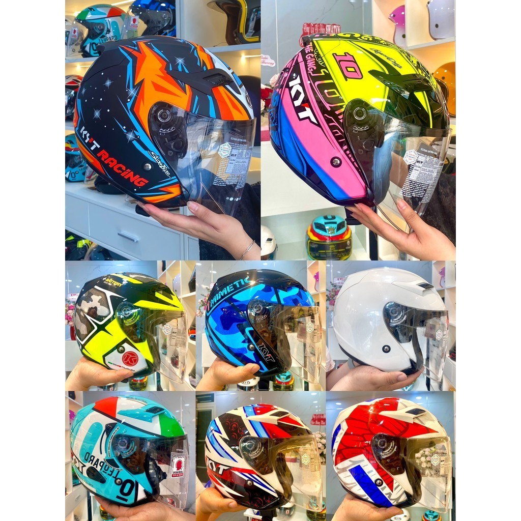 MŨ KYT 3/4 VENOM CAO CẤP-MŨ KYT VENOM 2 KÍNH CHÍNH HÃNG | Shopee Việt Nam