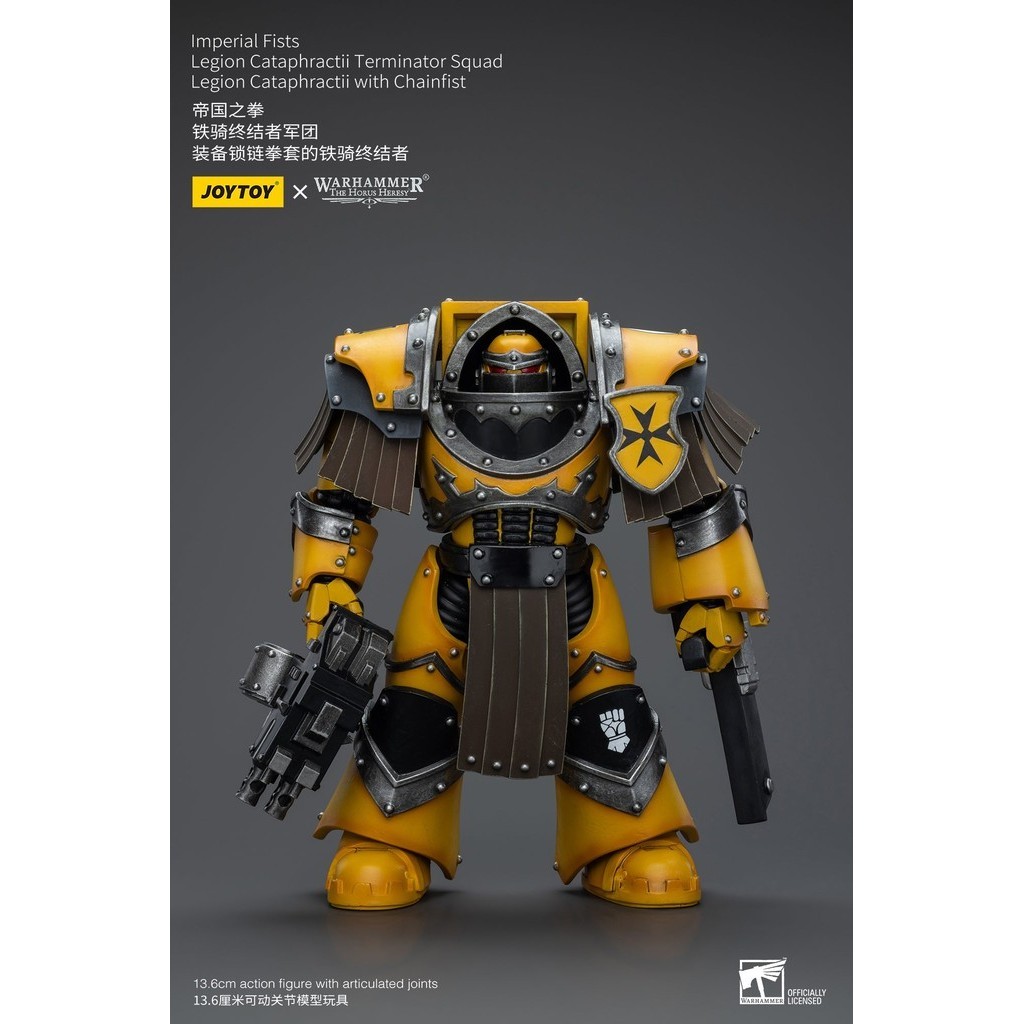 Imperial Fists Legion Cataphractii Terminator Squad Legion Cataphractii ...