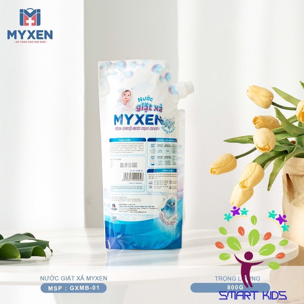 Nước Giặt Xả cho Mẹ & Bé MYXEN 800g | Shopee Việt Nam