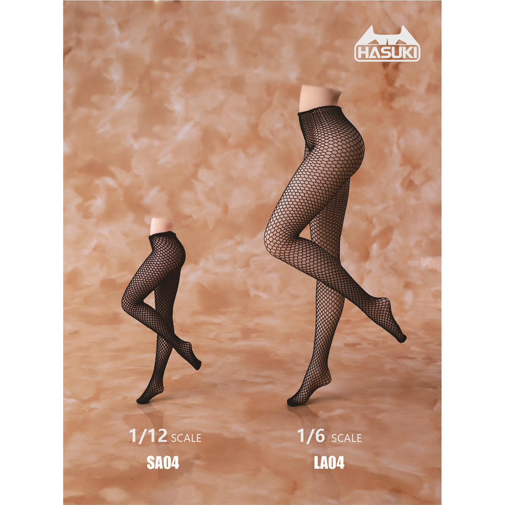 Hàng sẵn có HASUKI SA04 1 / 12 Nữ Lính Quần Áo 3D Ba Chiều Quần Lưới Tất Liền Mạch Tất Phụ Kiện ...