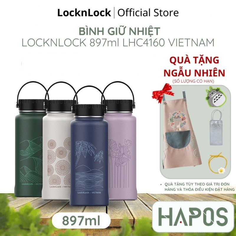 Bình giữ nhiệt LocknLock 897ml Chính hãng giữ nóng lạnh lâu phiên bản ...