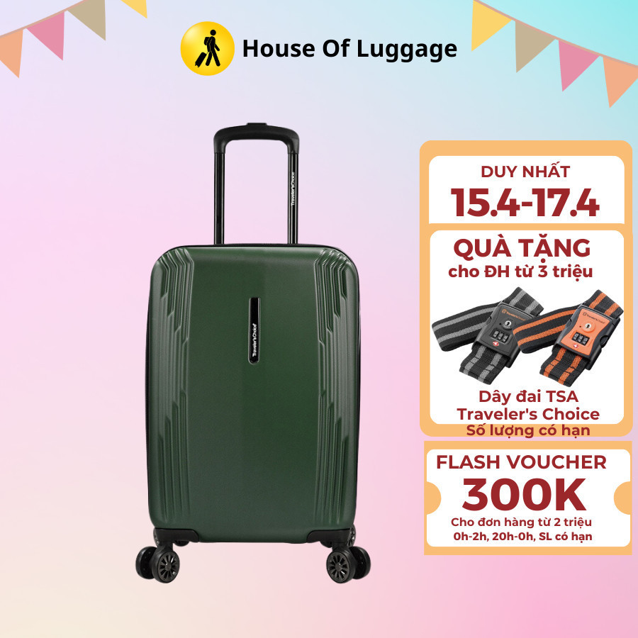 Vali kéo Harbor TRAVELER'S CHOICE MỸ size đại 30 inch | Shopee Việt Nam