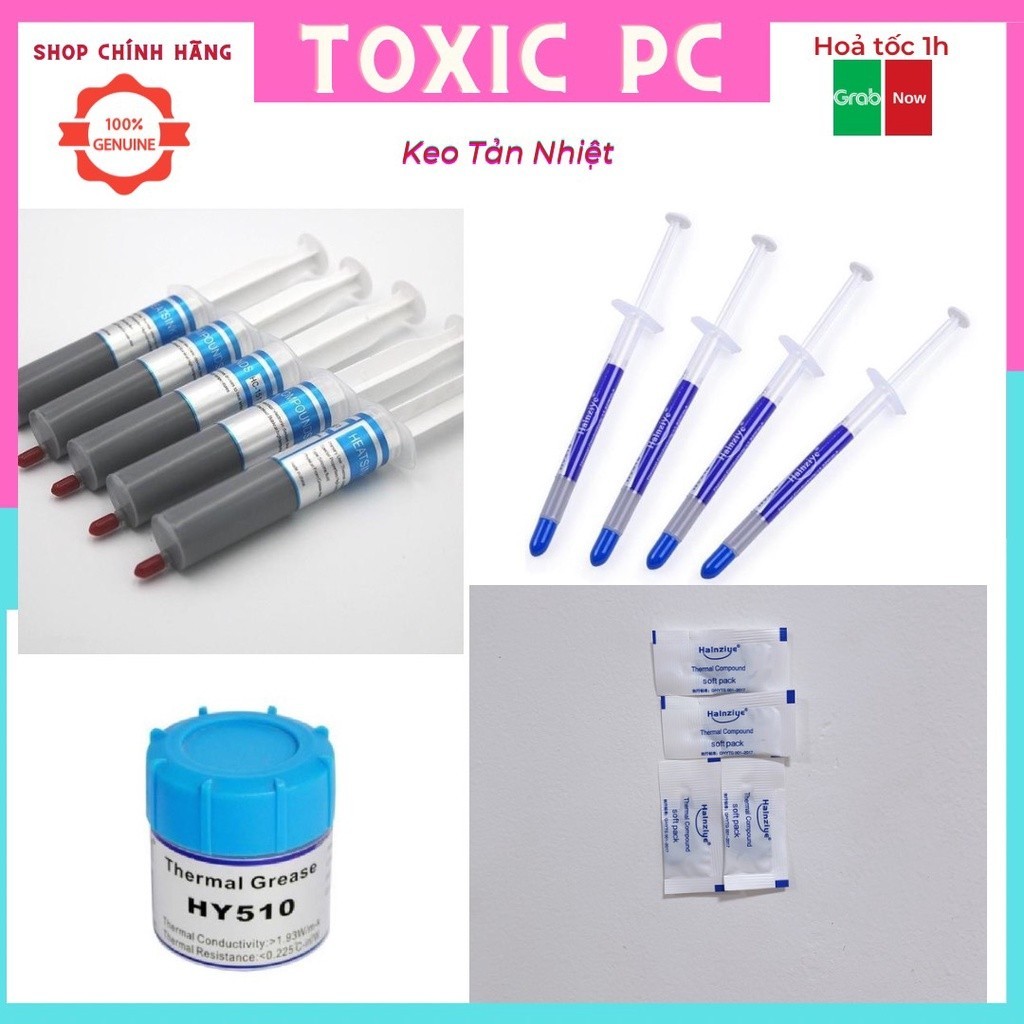 Ống Keo Tản Nhiệt Ống Chích (xi lanh) - Keo Tản Nhiệt Hủ Màu Xám - Keo Tản Nhiệt Mini Làm Mát ...