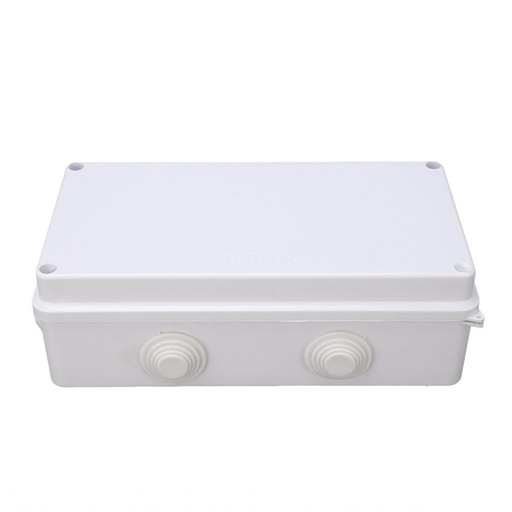 Treee ABS Electrical Junction Box 200x100x70mm IP65 Weatherproof Sturdy ...