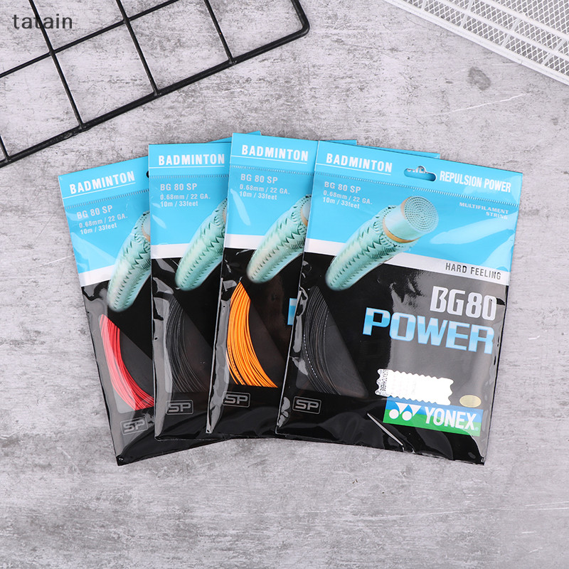 Dây vợt cầu lông tatain BG65 / BG80 Power (0.68 / 0.70MM) Độ bền cao ...