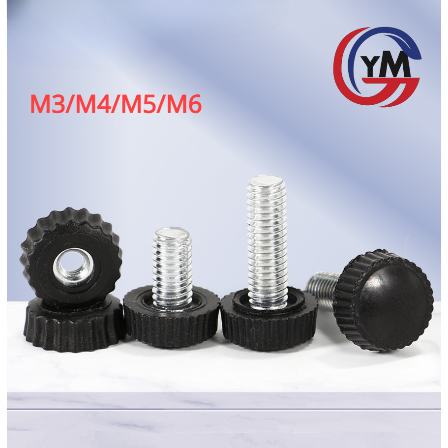 [Yhm1] Núm vặn ren tròn bằng M3/M4/M5/M6 | Shopee Việt Nam