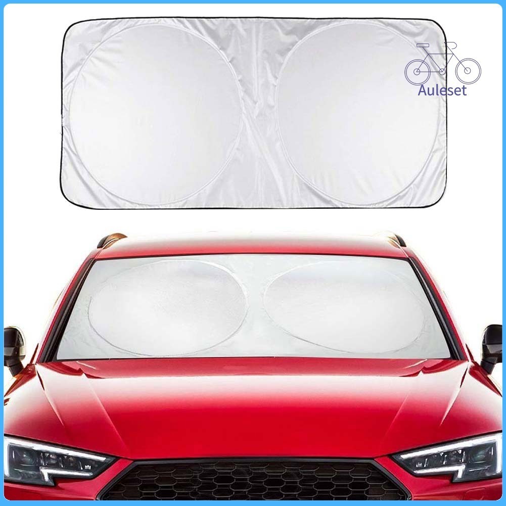 Auleset-duble Circle Kính chắn gió phía trước ô tô Chặn nhiệt chống tia ...