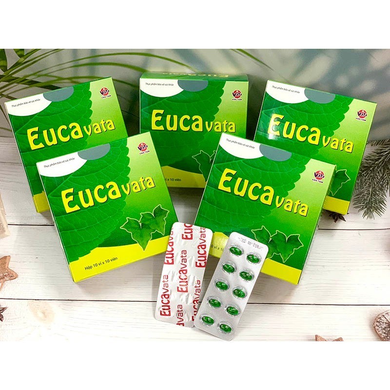 TPBVSK Euca Vata hộp 10 vỉ x 10 viên | Shopee Việt Nam