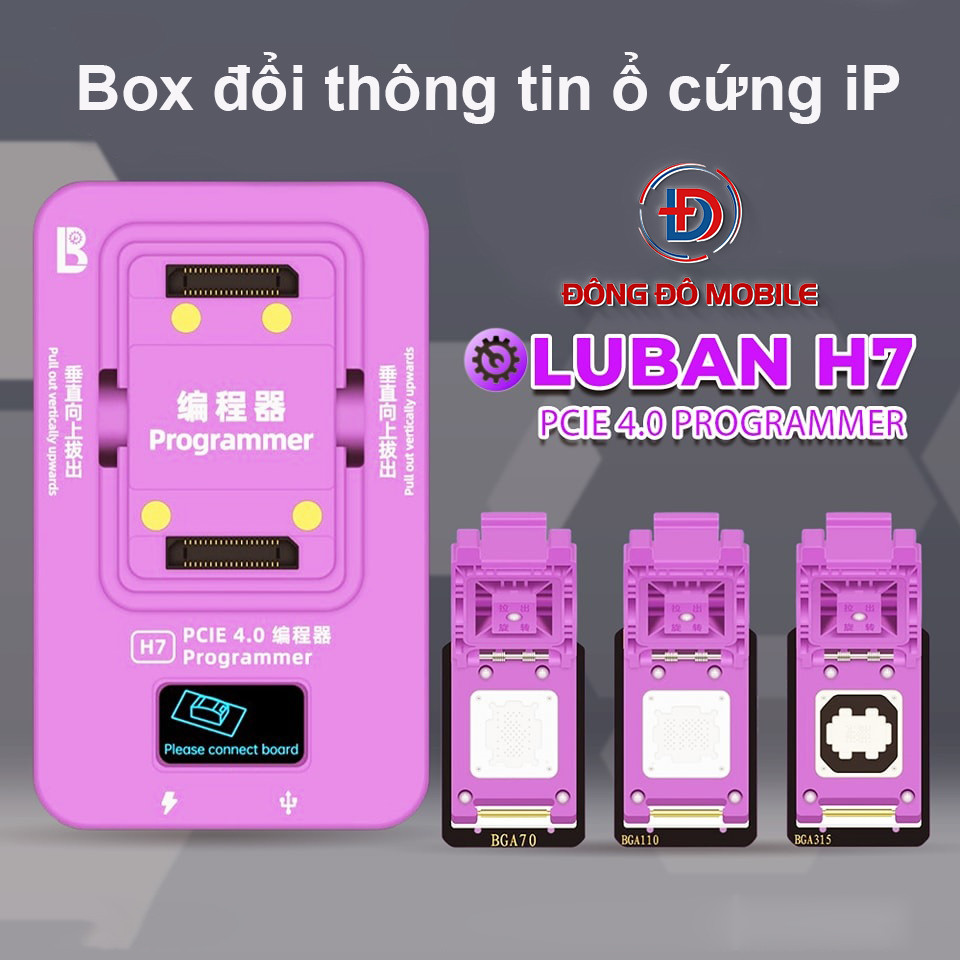 Box làm ổ cứng Luban H7 PCIE 4.0 Bga70 Bga110 Bga315 | Shopee Việt Nam