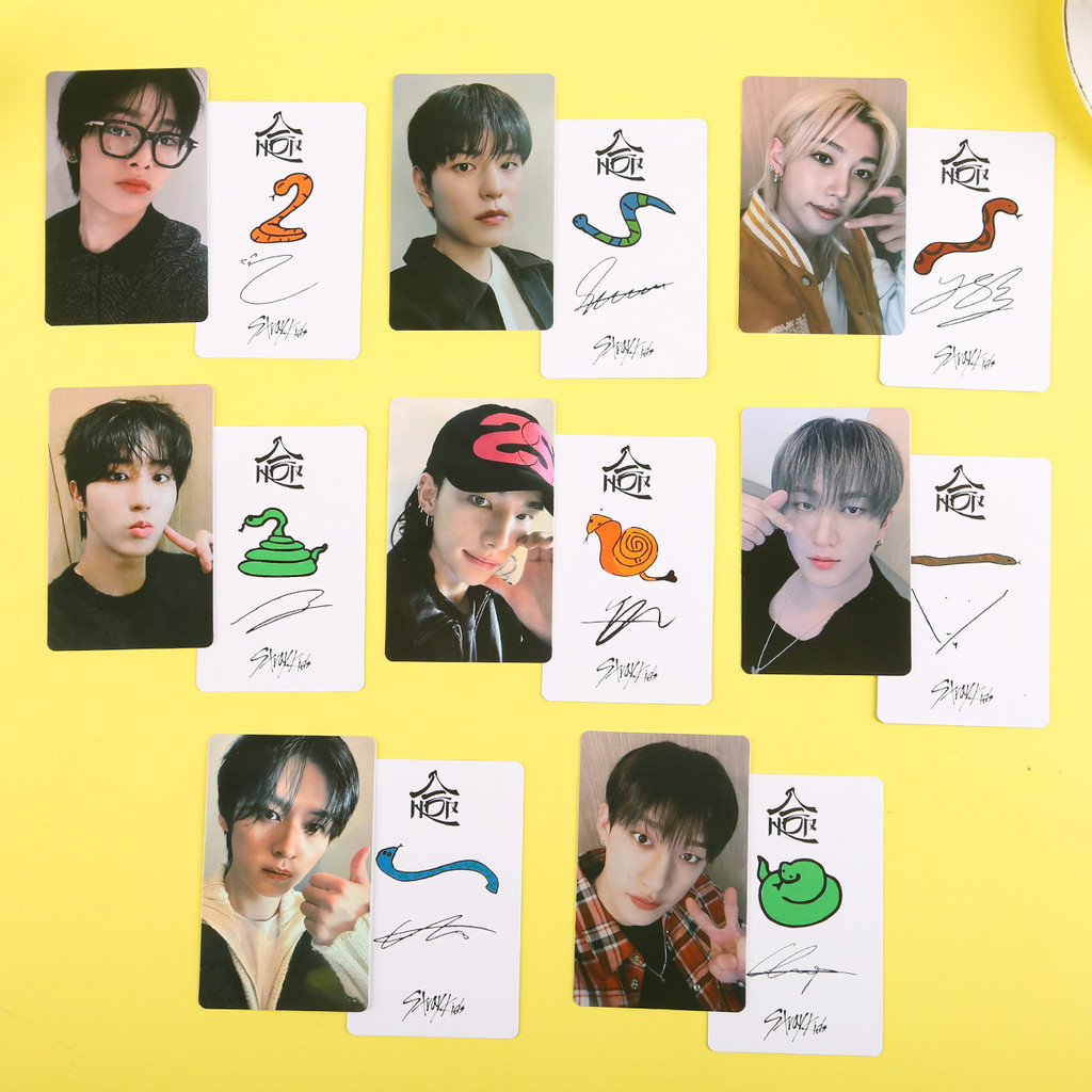 Kpop Stray Kids 2025 FM Photocards BANGCHAN SEUNGMIN HAN CHANBIN FELIX ...