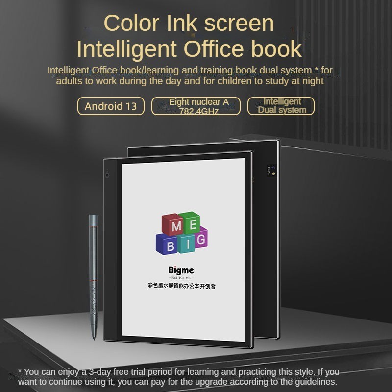 Bigme inkNote X Color 10.3Inch Color E-Ink Screen Smart Office Book ...