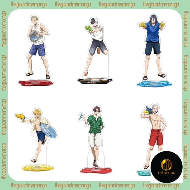 (POOL PARTY) Mô hình Standee WIND BREAKER tượng acrylic standee anime ...