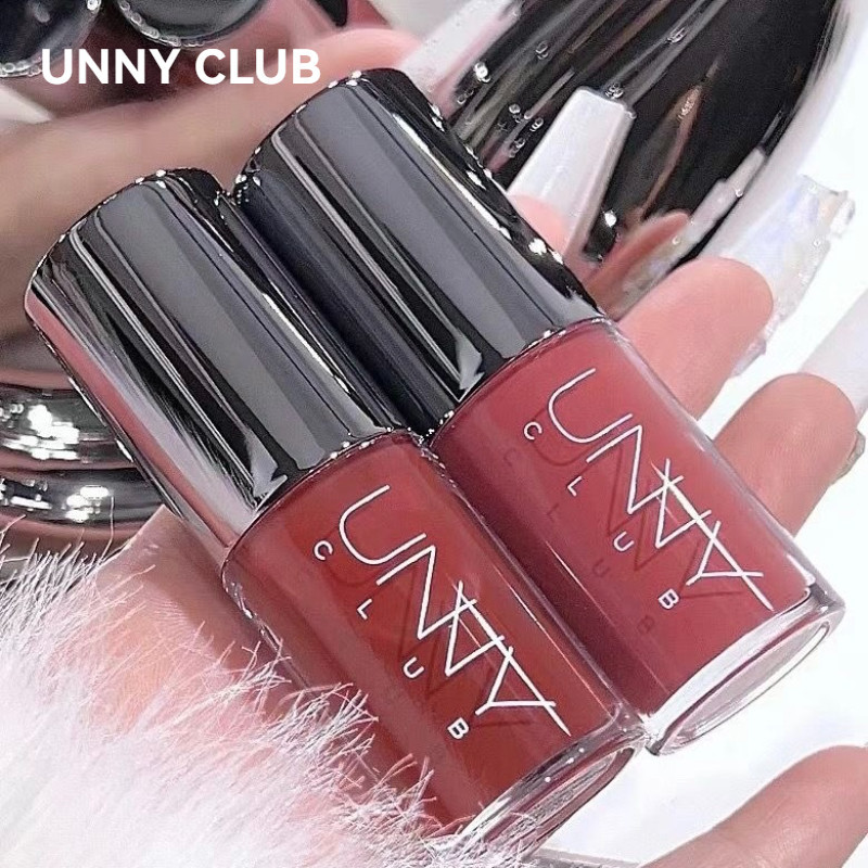 UNNY CLUB Son bóng dầu dưỡng môi tinh chất dưỡng môi son tráng gương | Shopee Việt Nam