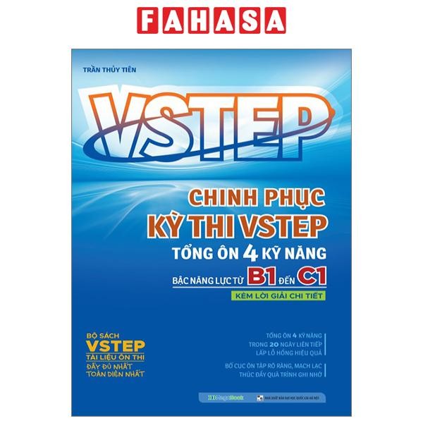 Sách - VSTEP - Chinh Phục Kỳ Thi VSTEP - Tổng Ôn 4 Kỹ Năng Bậc Năng Lực ...