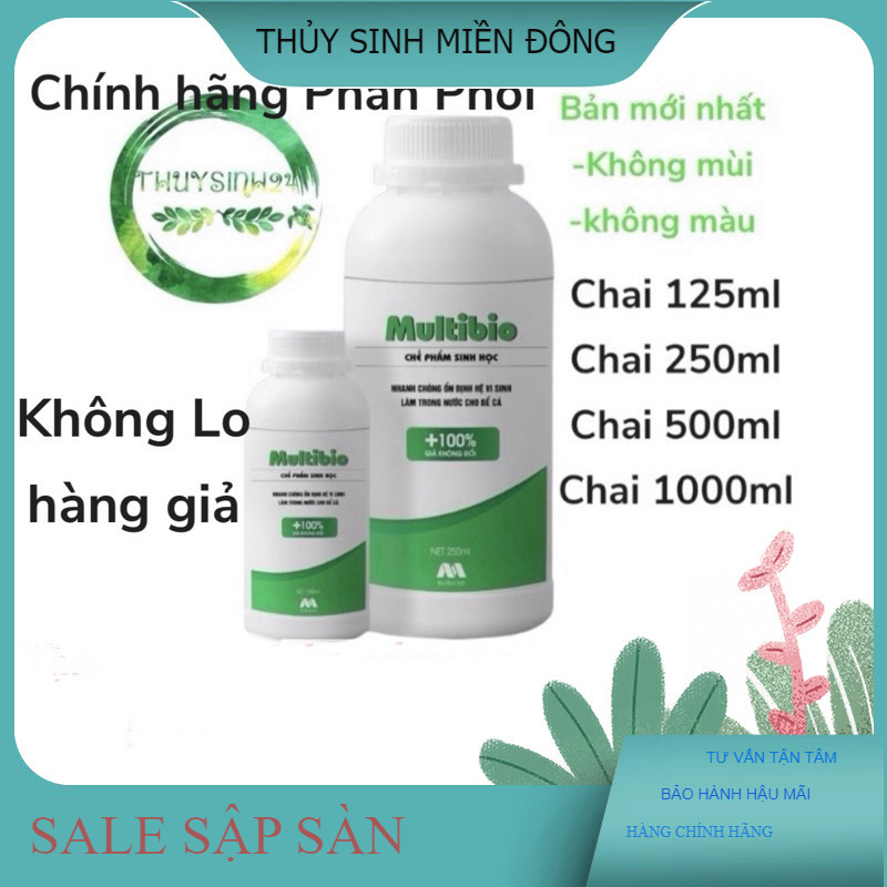 Vi sinh Multibio (date mới) multi bio lab trong nước khử mùi tanh bể cá ...