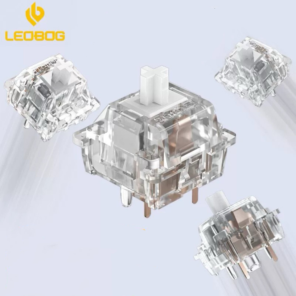 Leobog Ice Soul Switch Crystal Switch cho bàn phím cơ Tactile Light ...
