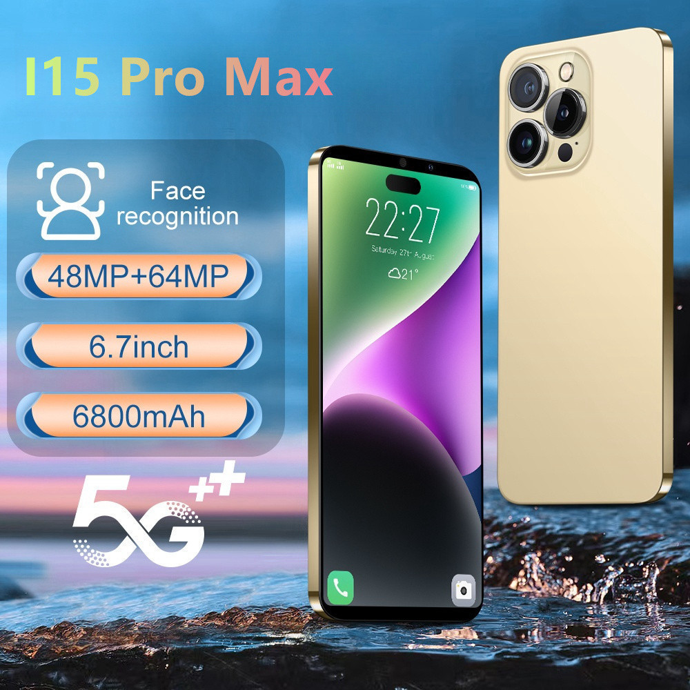 Pin i15Promax 8000mAH chính hãng 16G + 1T bộ nhớ lớn Màn hình lớn 6,8 ...